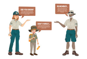 Design on display: Queensland Parks & Wildlife Services - Aruga